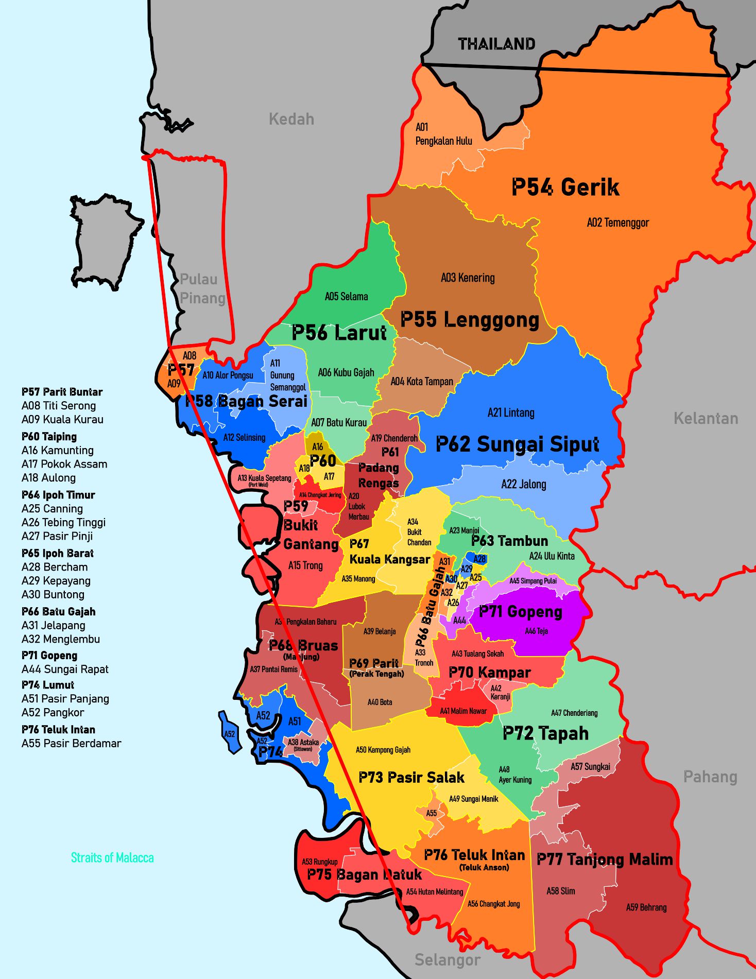 Barisan Nasional Perak namakan calon untuk 55 daripada 59 kerusi DUN ...