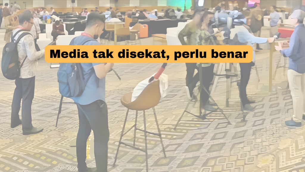 Kebebasan akhbar diberikan kepada semua media, tapi perlu elak isu ...