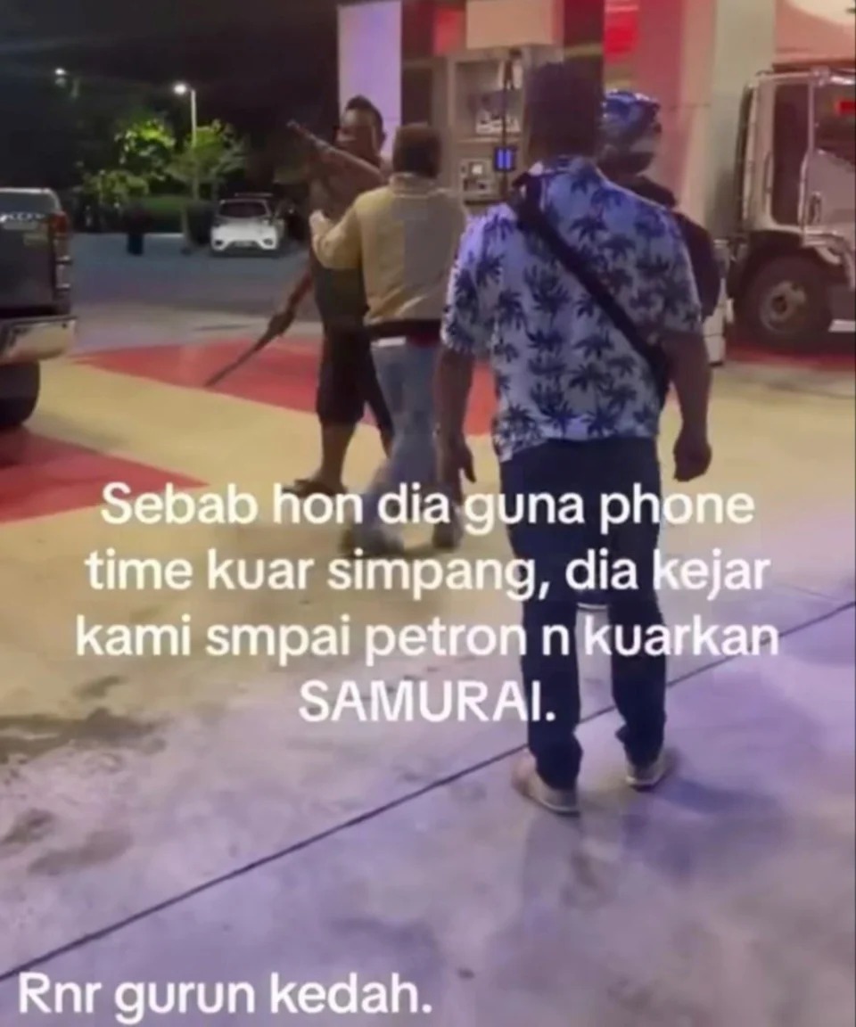 Pemandu lori dalam video tular bertengkar pegang parang ditahan - BTS Media